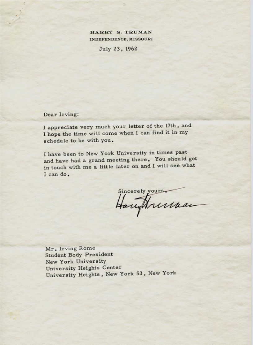 My First Autograph - How It All Began - The Manuscript Society